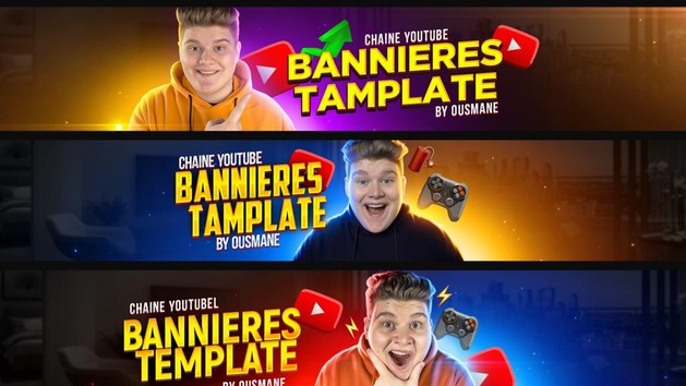 Je vais concevoir une superbe bannière youtube par BCS_desingn