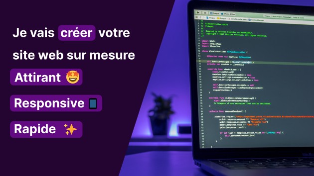 Je vais créer votre site web sur mesure par Modeste_D