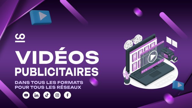 Je vais faire ressortir votre marque avec mes vidéos publicitaire ...