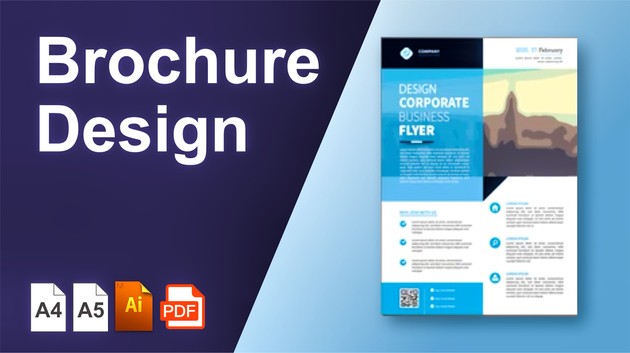 I will elevate your brand with captivating brochure designs! Transform ...