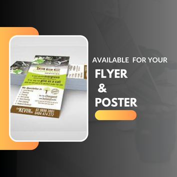 I will create eye catching flyer that will draw customer to your ...