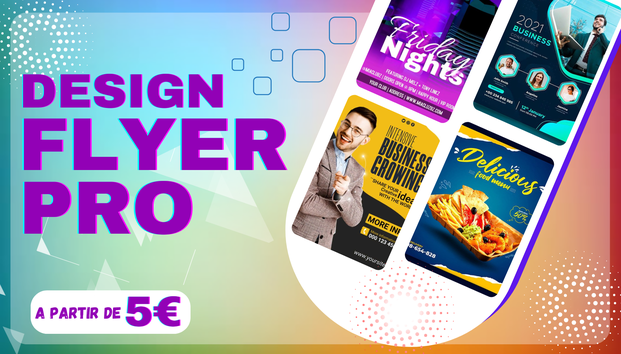 Je vais réaliser votre flyer pro sur mesure par bhson