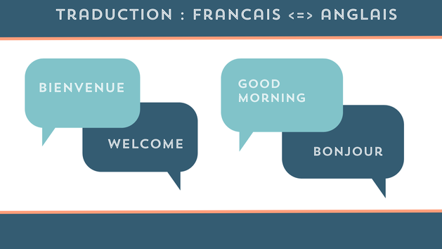 Je vais vous traduire 1000 mots du français vers l'anglais et vis versa ...