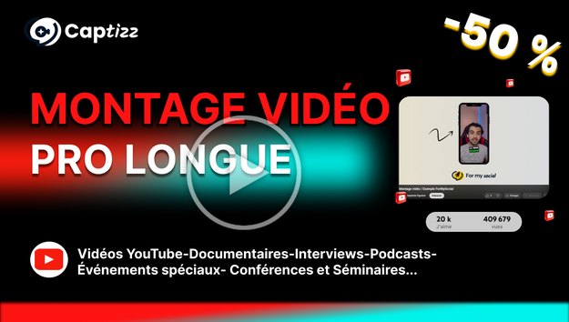 Je vais réaliser votre montage de vidéos longues par TorosTechnology
