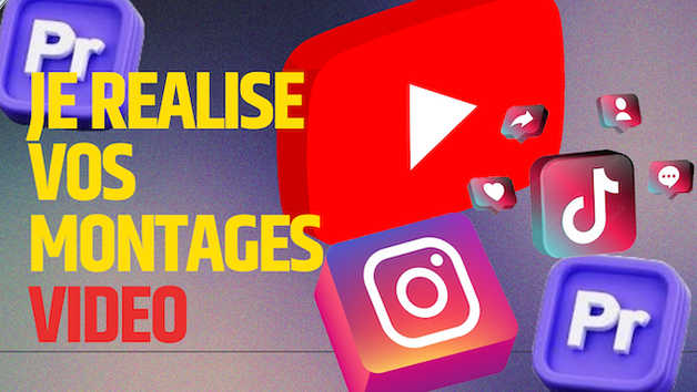 Je vais réalisé vos montages video 3min video mp4 1080p par EachMontage