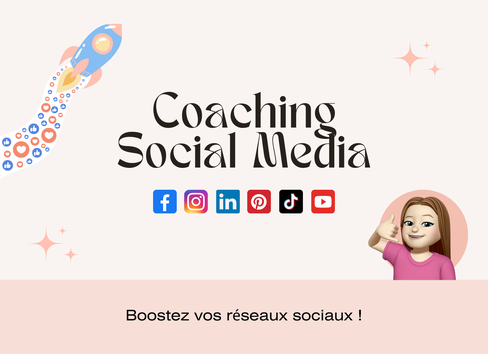 Je vais être votre coach en réseaux sociaux par juliazrk