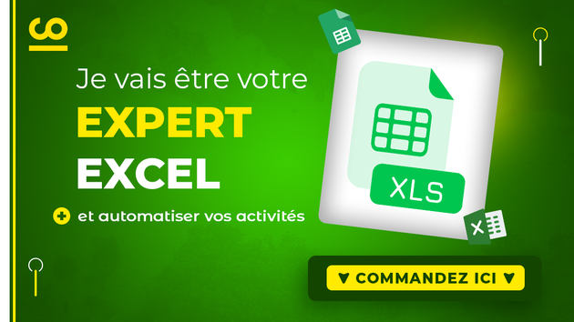 Je vais être votre expert Excel et automatiser vos activités par Synergies
