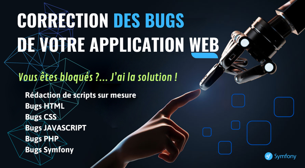 Je vais corriger les bugs HTML, CSS, JAVASCRIPT, PHP de votre site ou application web par ...