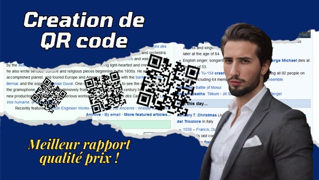 Je vais créer votre QR code sur mesure par FPFA_Web