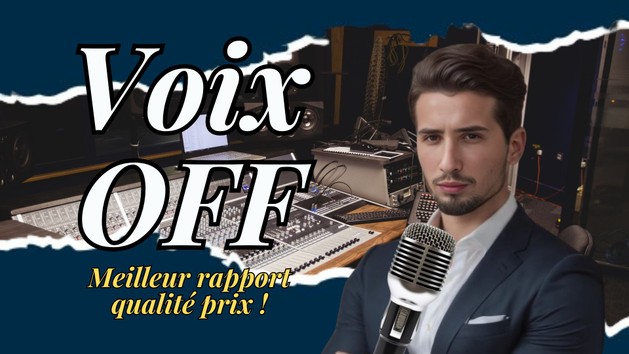 Je vais devenir votre voix off. Masculine et puissante par FPFA_Web