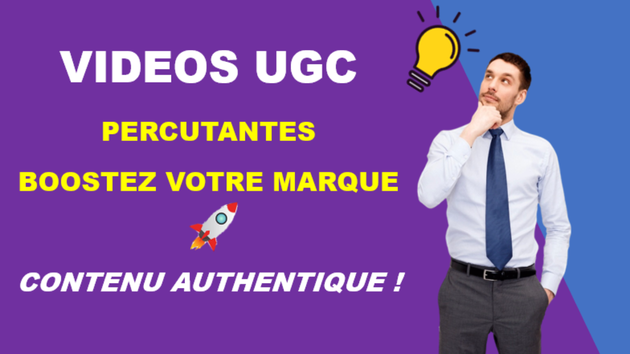 Je vais créer des vidéos UGC engageantes pour votre marque par ...