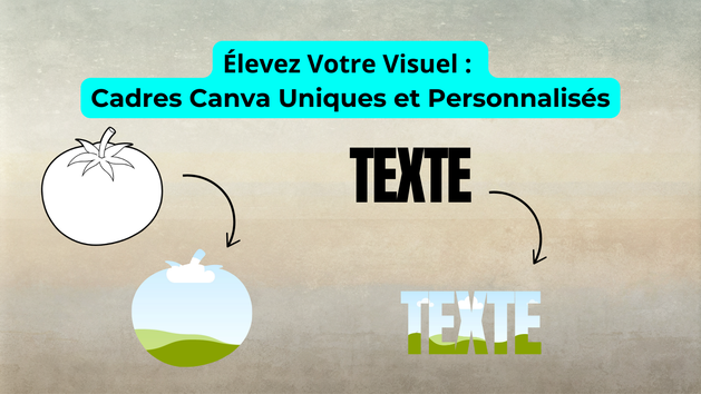 Je vais créer un cadre Canva personnalisé à partir de la forme de votre ...