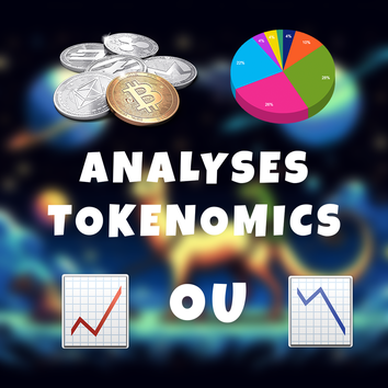 Je vais analyser la tokenomics d'une crypto pour savoir si elle est propice a une prise de ...