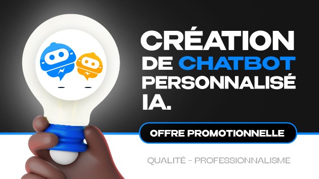 Je vais créer un chatbot IA personnalisé pour votre entreprise par Belenos