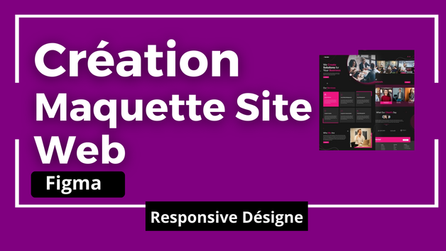 Je vais créer votre maquette site web avec Figma par Casimir__Digi