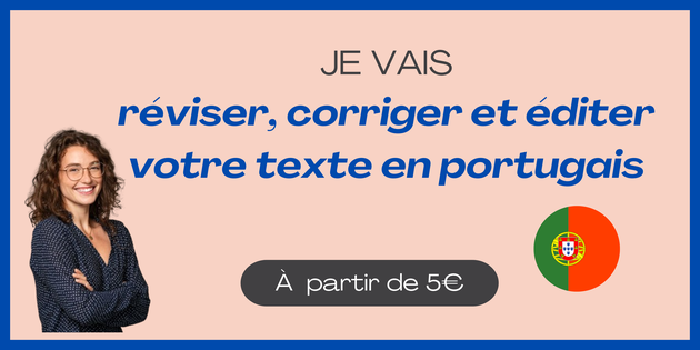 Je vais réviser, corriger et éditer votre texte en portugais par Filipa ...