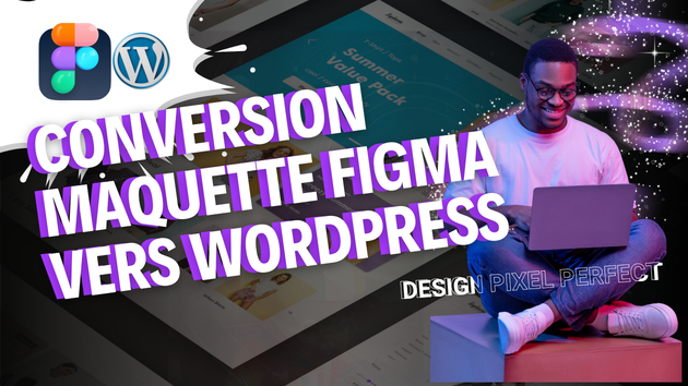 Je vais convertir votre maquette figma vers WordPress par 3picstudios