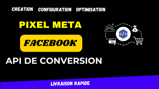 Je vais installer votre pixel méta et configurer lAPI de conversion par ...