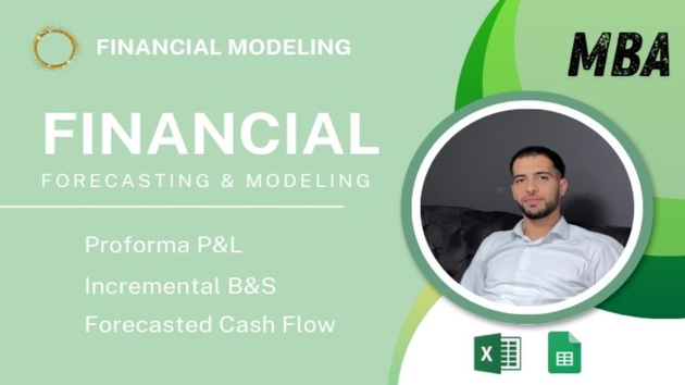 I will create Proforma profit and loss, financial model, and forecast ...