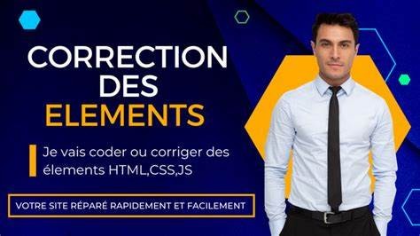 Je vais coder et corriger des éléments HTML,CSS,JS sur une page de votre site par MahouloloSebio