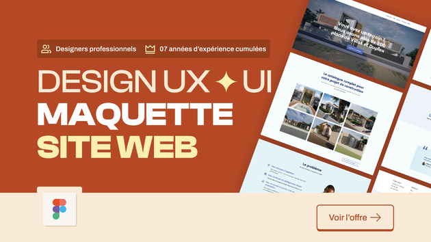 Je vais créer votre maquette site web avec Figma par Vertiko