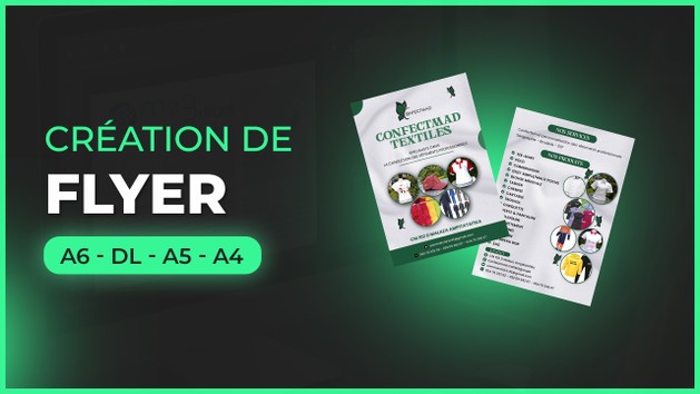 Je vais créer votre Flyer professionnel et sur-mesure par Hents_Rak