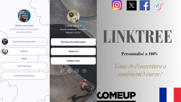 Je vais créer votre linktree personnalisé par BrdDeveloppement