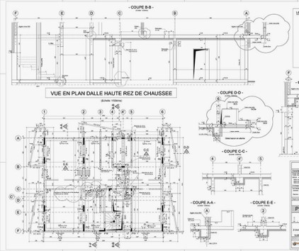 Je vais Réaliser les plans de structure de votre bâtiment après étude ...