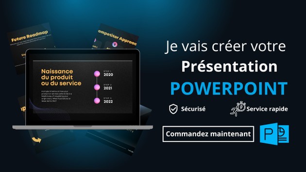 Je vais transformer vos idées en présentations PowerPoint percutantes ...
