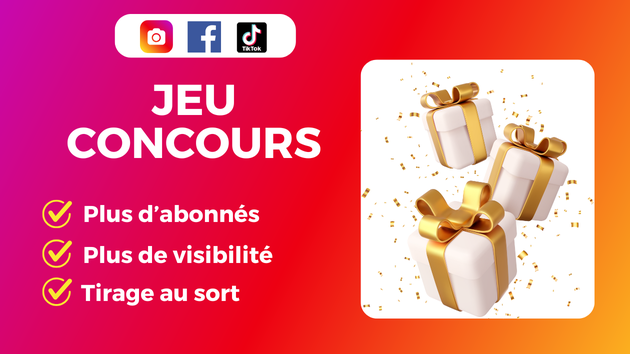 Je vais organiser un jeu concours sur Instagram / Facebook par Joanna_M