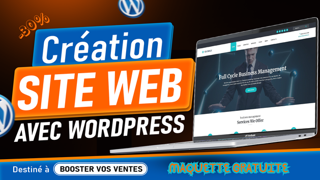 Je vais créer un site web professionnel, moderne et optimisé par lucasalle