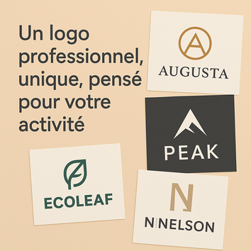 Je vais créer un logo unique, professionnel et mémorable pour donner ...