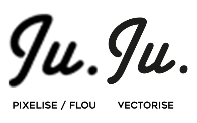 Je vais vectoriser votre logo pour un rendu professionnel par ju_designer