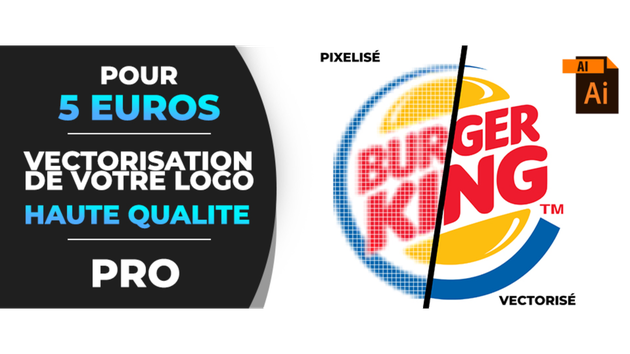 Je vais vectoriser votre logo basse qualité en image Vectoriel HQ par ...