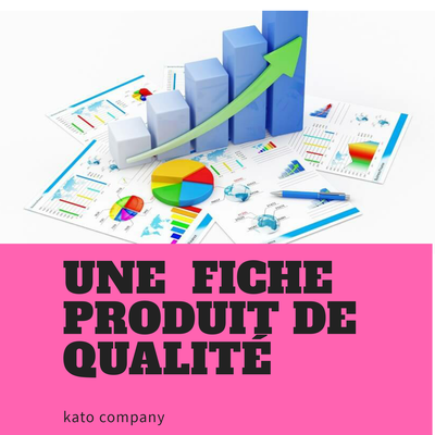 Je vais réaliser votre fiche produit de qualité professionnelle par Kato