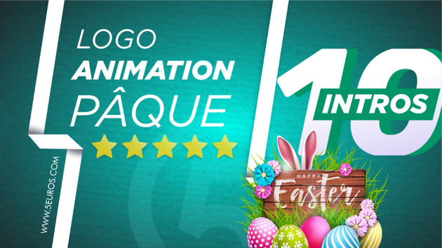 Je vais faire 10 Intros animations de logo au thême Pâque - Logo Intro ...