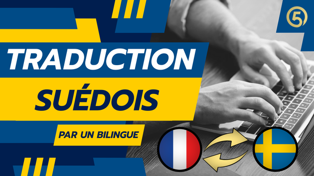 Je vais réaliser votre traduction français-suédois (100% bilingue) par ...