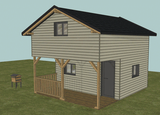 Je vais concevoir les plans de votre cabanon par Artcime