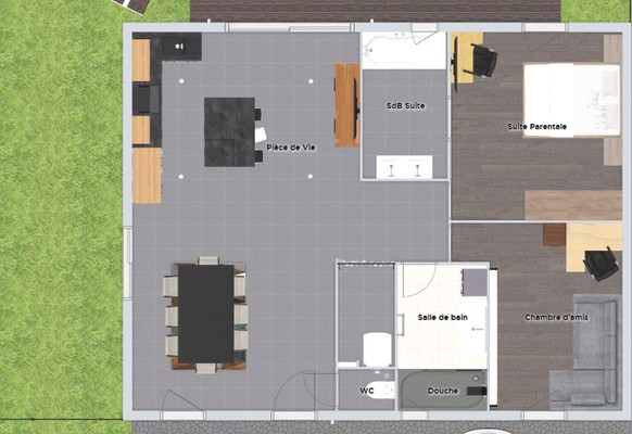 Je vais faire un plan 2D et 3D pour une pièce ou maison par Alexis_Thu