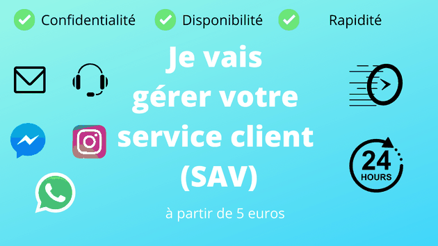 Je vais gérer votre service client (SAV) par FlorianChavignau