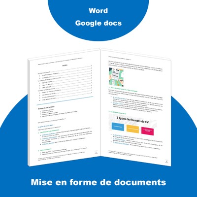 Je vais faire la mise en page/mise en forme de vos documents sur word ...