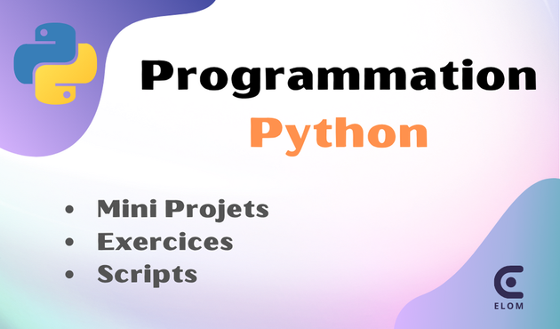 Je vais coder votre projet Python par elyesomri