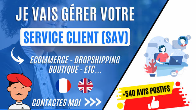 Je vais m'occuper de votre service client SAV en dropshipping e ...