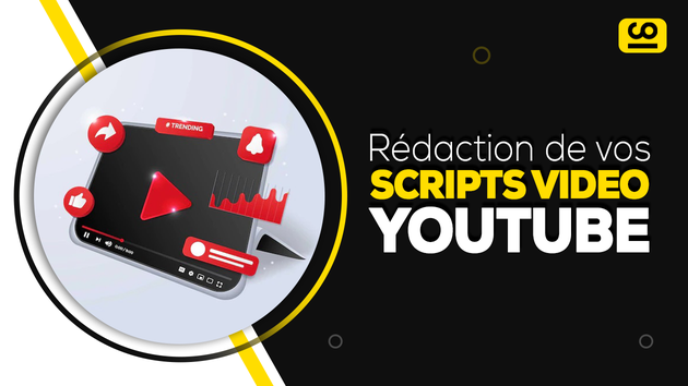 Je vais faire la rédaction de vos scripts vidéo YouTube plus ...