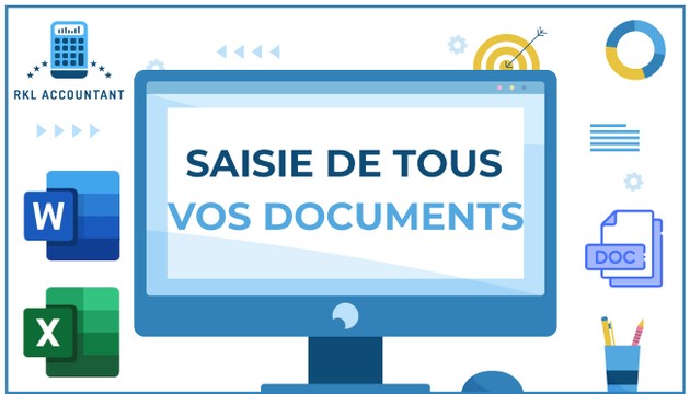 Je vais faire de la saisie de tous vos documents par RKL_Accountant