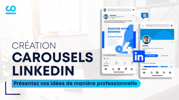 Je vais créer des carrousels LinkedIn impactants par ONDESIGN