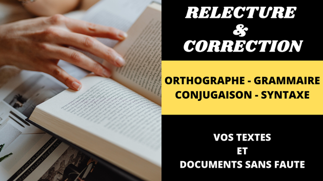 Je vais relire et corriger attentivement vos documents par RichaJD