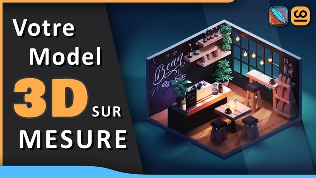 Je vais modéliser votre objet 3D par Nano_Studio_3D
