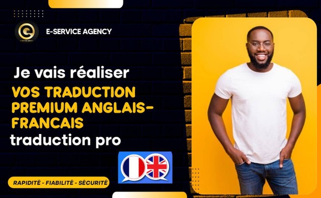 Je vais réaliser une traduction premium français-anglais manuellement ...