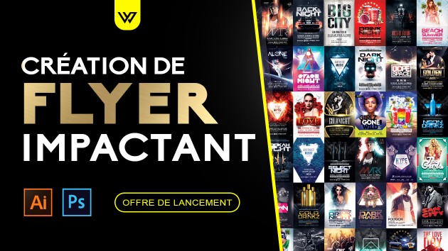 Je vais concevoir pour vous un flyer original et percutant par WG_DESIGN